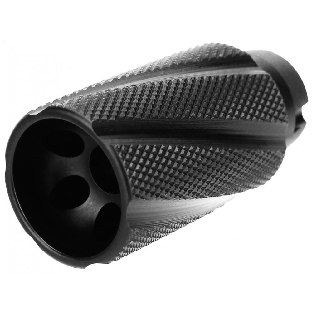 Tacfire Knurled Linear Compensator Flash & Concussion Forwarder 7.62x39 14x1 LH Black | Zack's ...