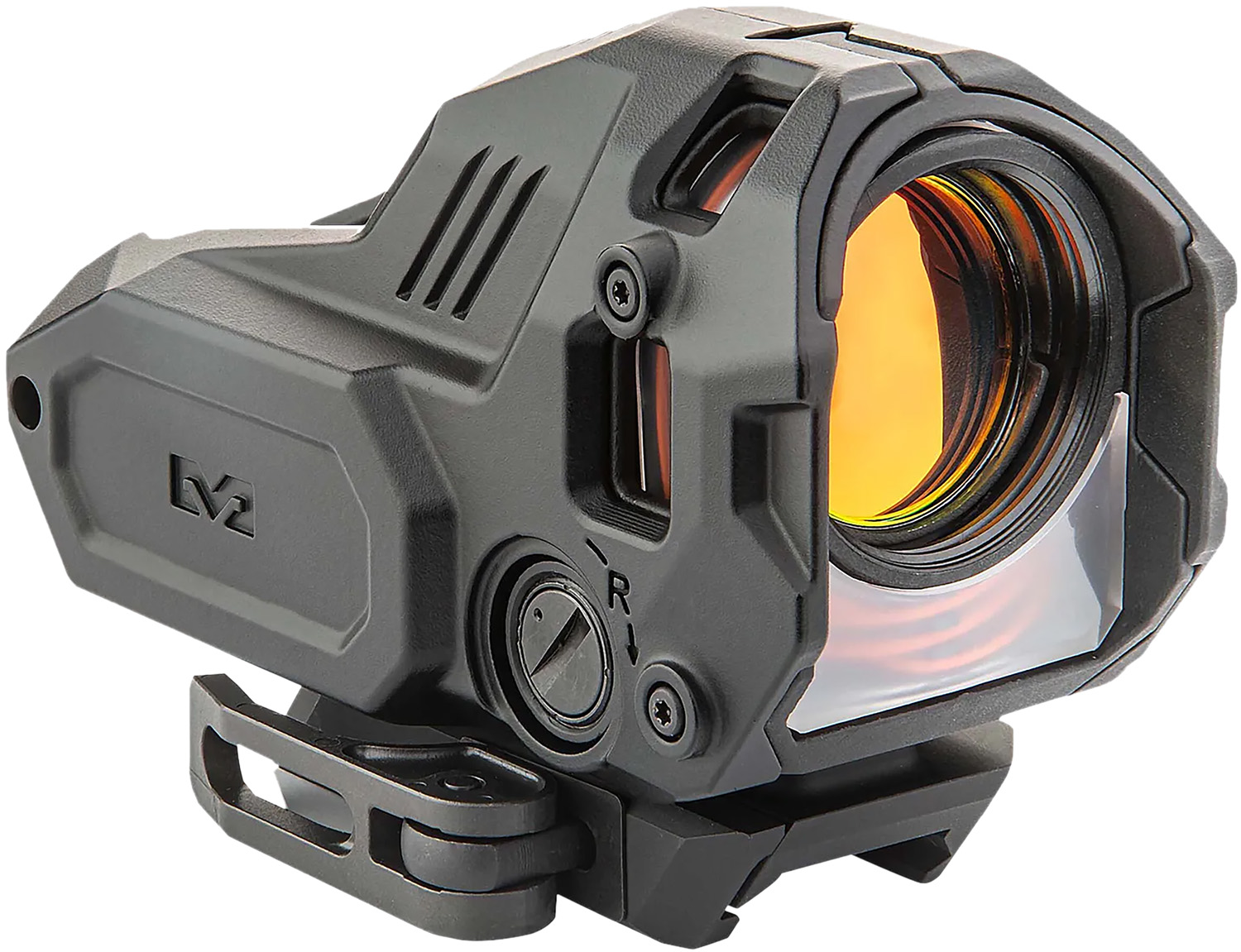 Meprolight USA 56225270 M22 Pro Black 10 MOA Amber Triangle Reticle ...